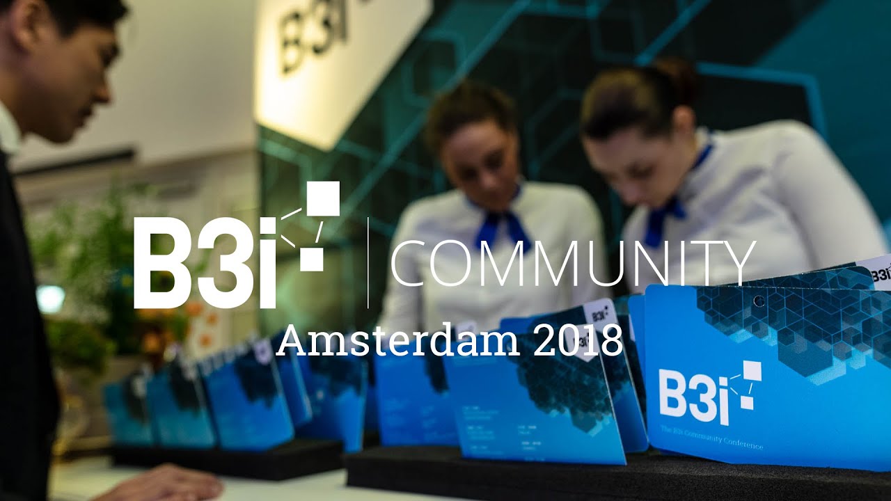B3i Community Conference - Highlights - Amsterdam 2018 - YouTube