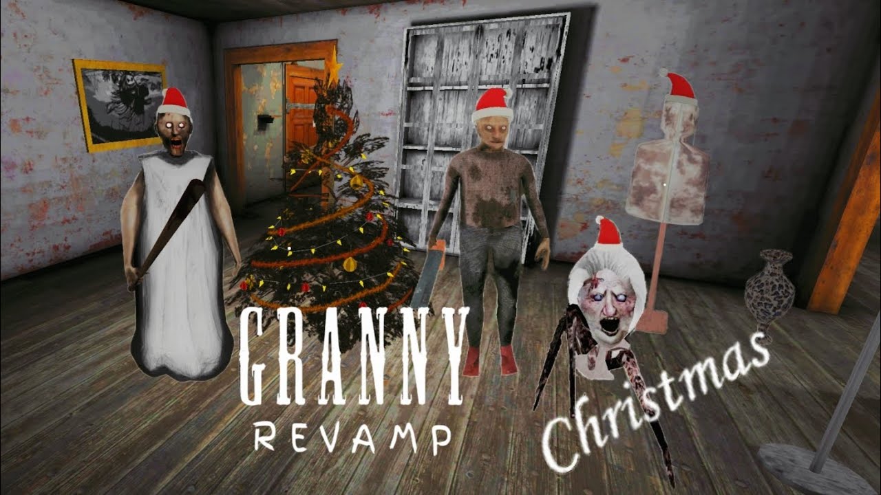 Granny Revamp Christmas Mod Full Gameplay - YouTube