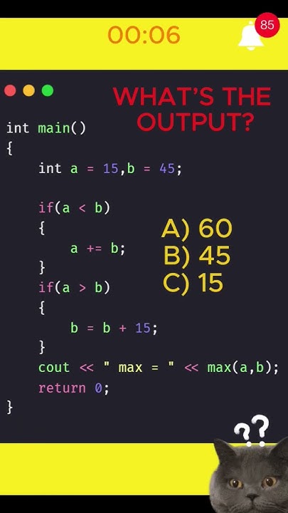 cpp question , What are some easy tests from cpp - YouTube