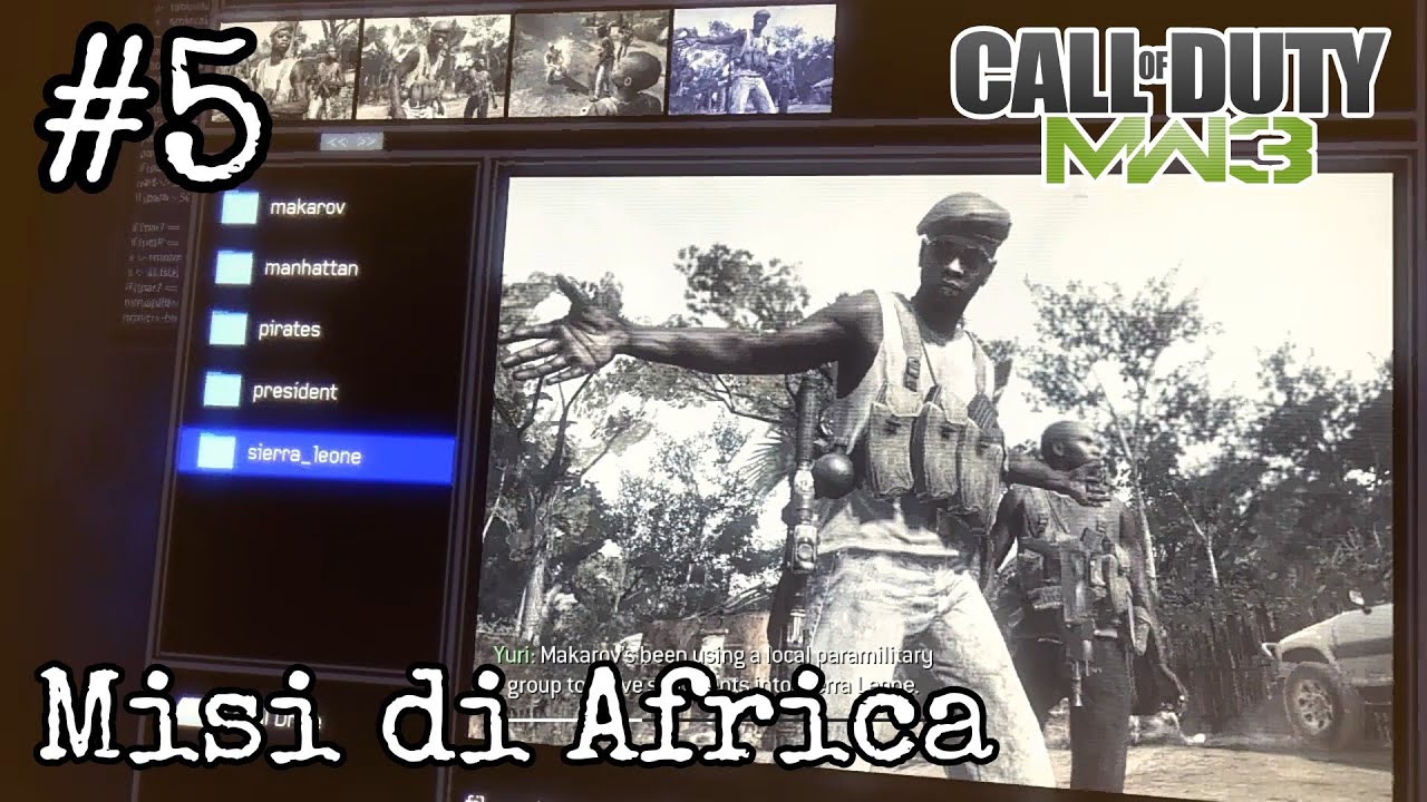 Mengendap-endap di Africa! || Call Of Duty: Modern Warfare 3 • Part 5 ...