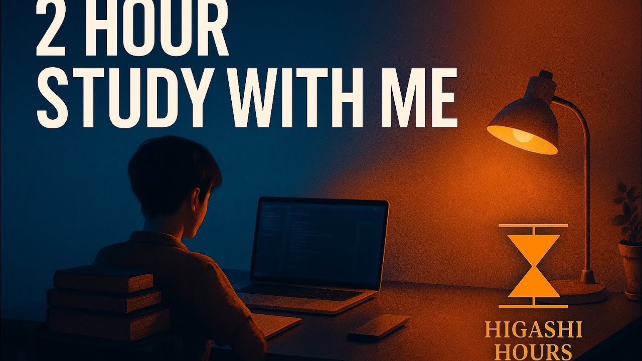 🎧 2–Hour Study With Me | Deep Focus | Pomodoro Timer | Higashi Hours ...