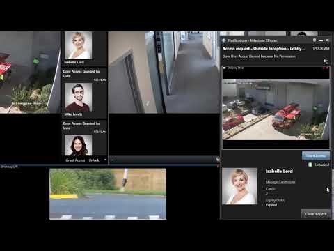 Inner Range- Inception integrated with Milestone XProtect Access ...