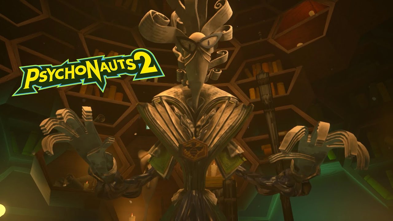 Psychonauts 2 | Die-Brarian | BOSS FIGHT - YouTube