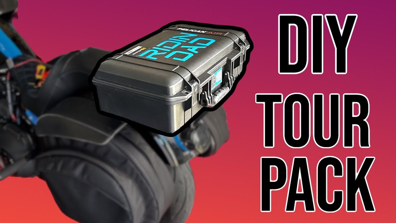 How to make a removable DIY Tour Pack on your Harley Davidson M8 ...