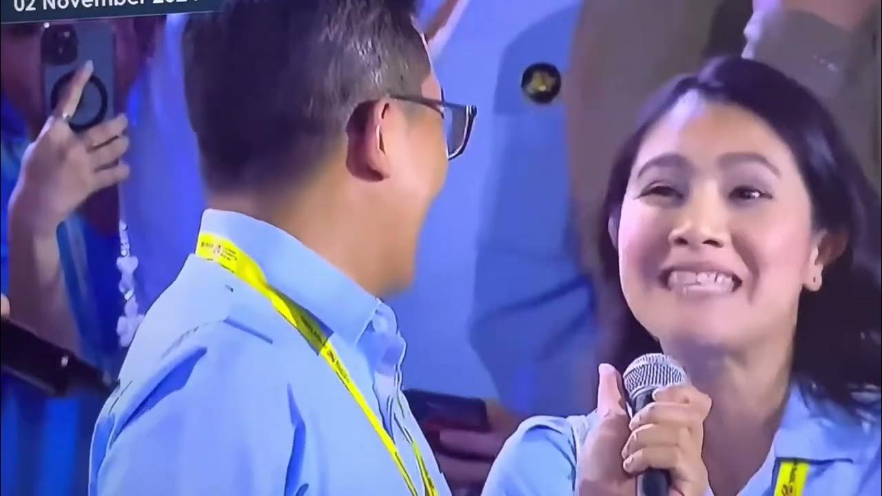 Asyikk Presiden Prabowo nyanyi & Joget bareng Menlu Sugiono dan Puti Ariani & kabinet Merah ...