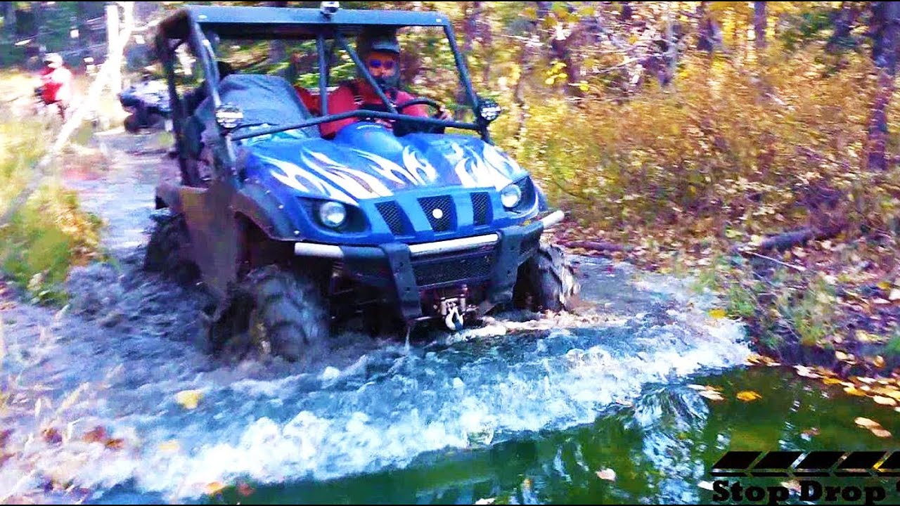 4 Seater Rhino Mudding 4x4 ATV Quading - YouTube