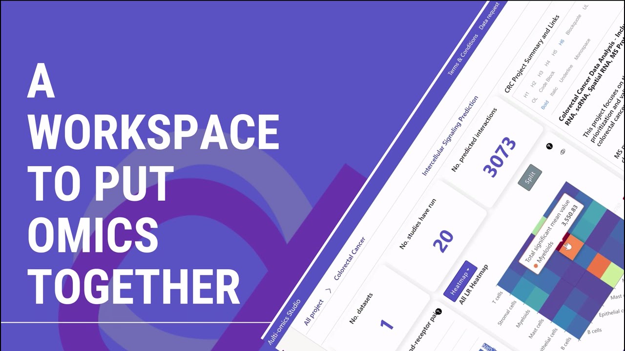 The Software You Need For Multi Omics Analysis & Data Integration | CDIAM Multi-Omics Studio ...