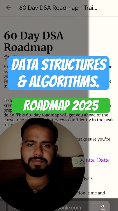 Happy New DSA roadmap 🤩 #dsa #dsaroadmap #datastructures #2025 #shorts - YouTube