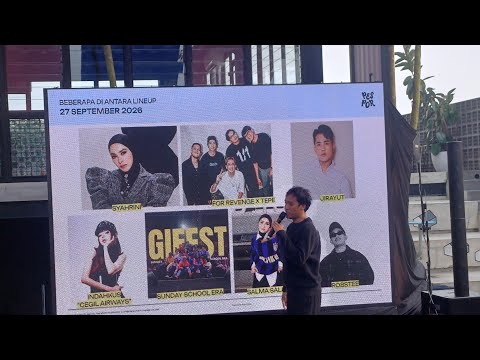 Pestapora 2026, Kiki Ucup Ungkap Perjuangan Hadirkan Syahrini