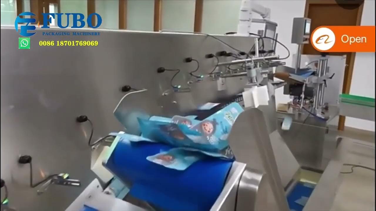 Automatic pouches sorting machine | pouch sorter | sachets sorter ...