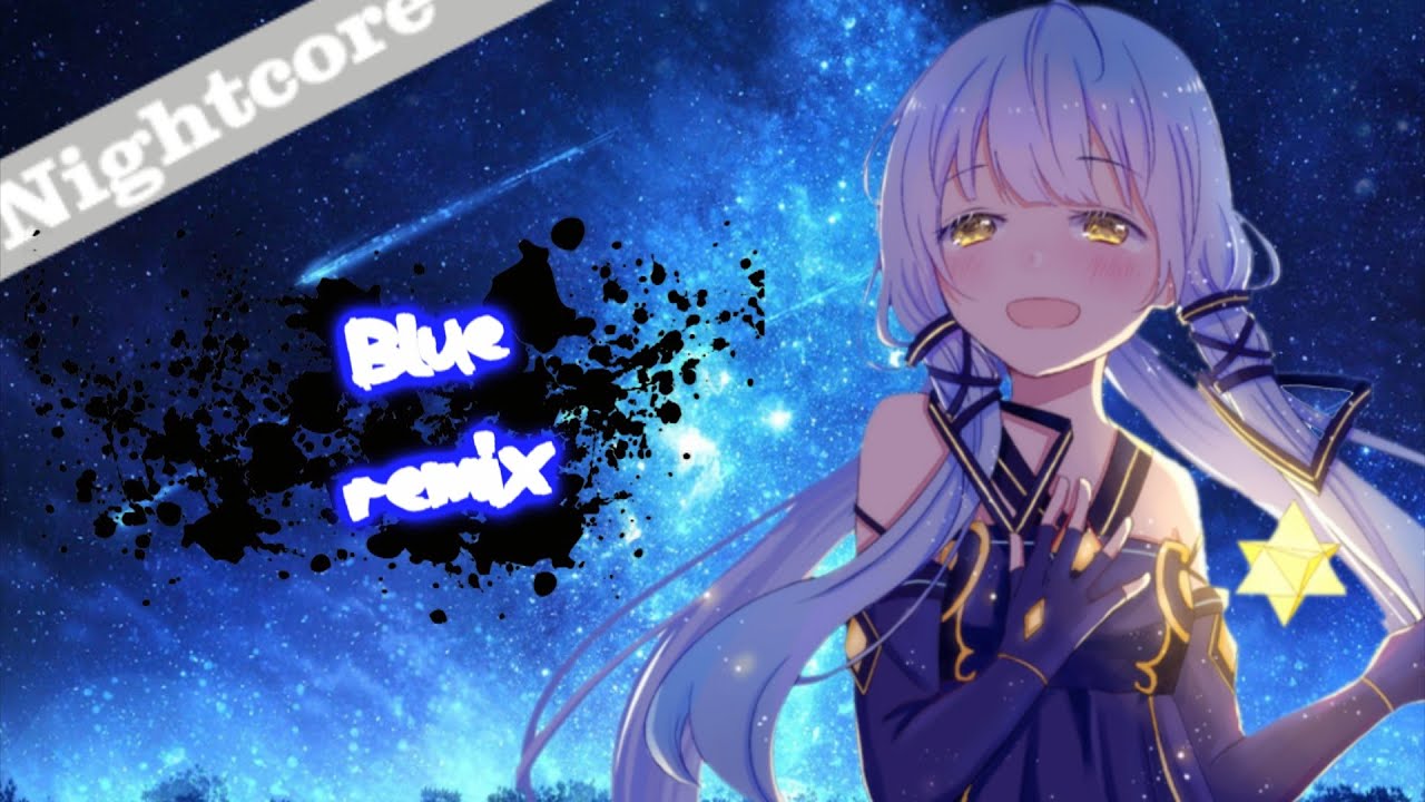 Nightcore - Blue (Da Ba Dee) - F4st & Eiffel 65 (Remix) [Lyrics] - YouTube