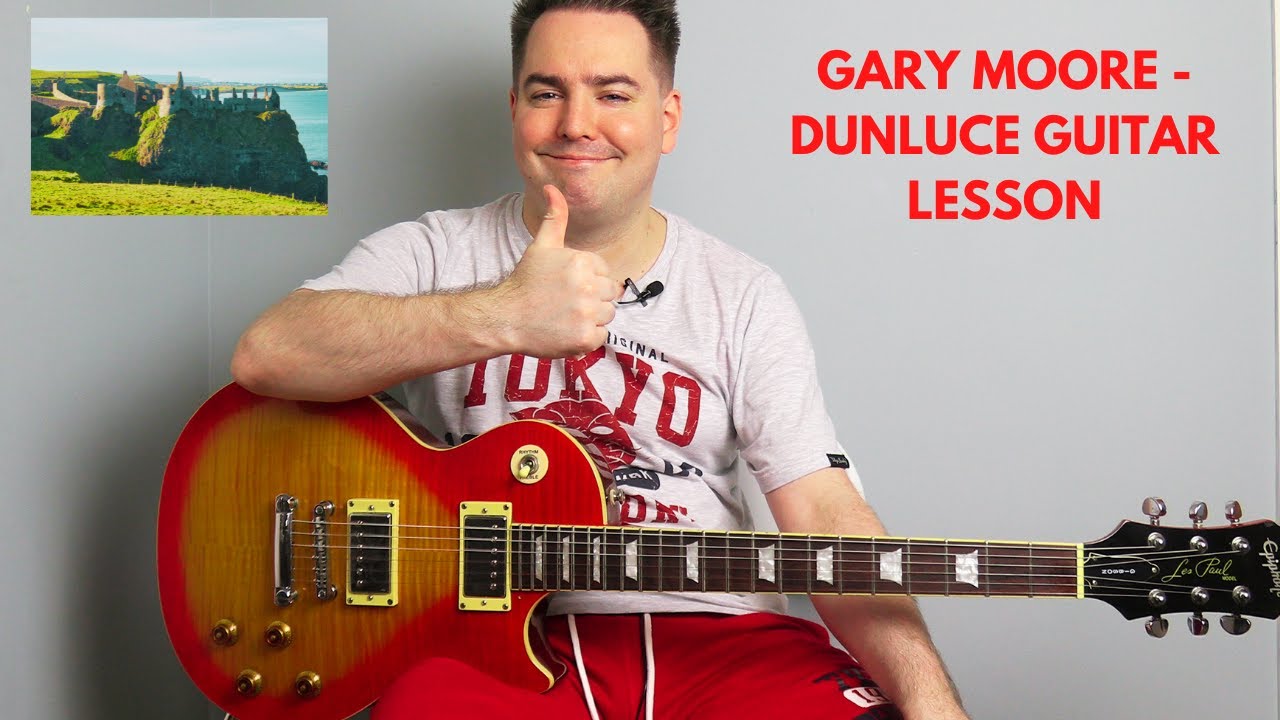 Gary Moore - Dunluce Guitar Lesson - YouTube