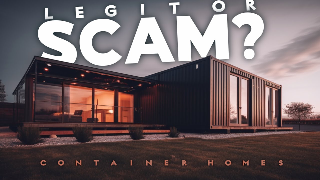 Tiny Home Builder Reacts To Shocking Container Home Scam - YouTube