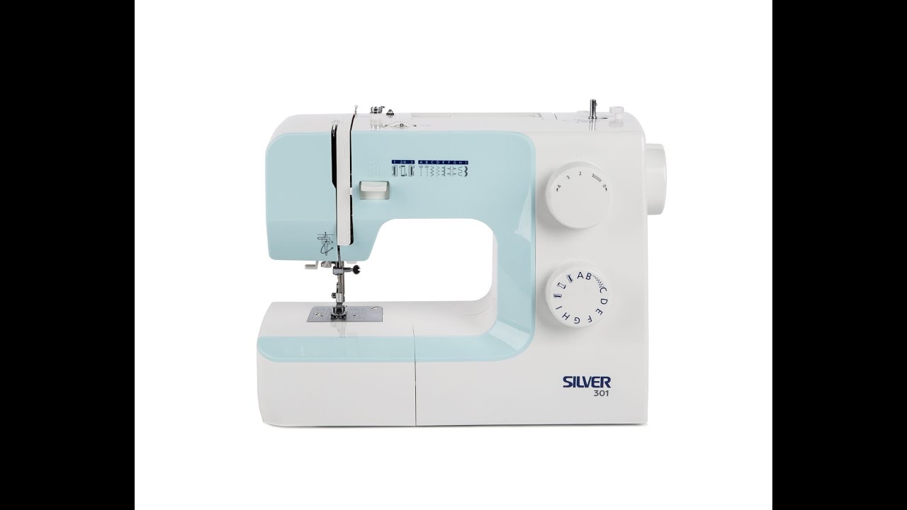 Silver 301 Sewing Machine Features - YouTube