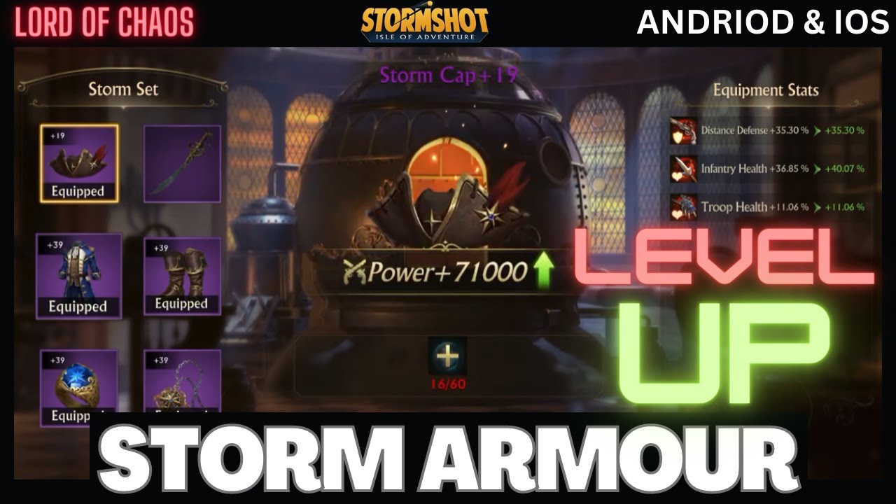 Stormshot Get Storm Armour Swiftly with NEW Equipment Scrolls Store ...