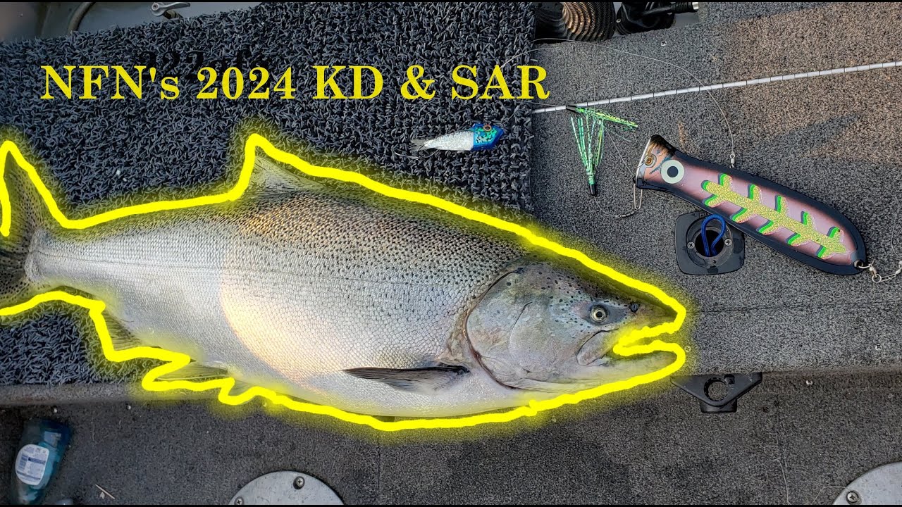 NFN 2024 KD Salmon A Rama (Lake Michigan) Tournament Fishing - YouTube
