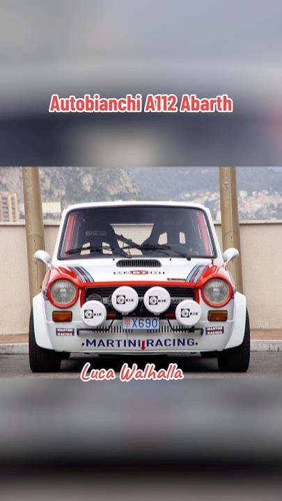 Autobianchi A112 Abarth - YouTube