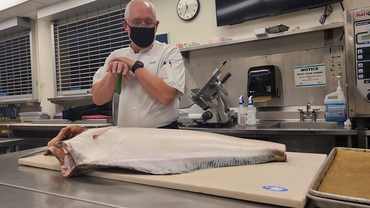 How to Fillet a Halibut - YouTube