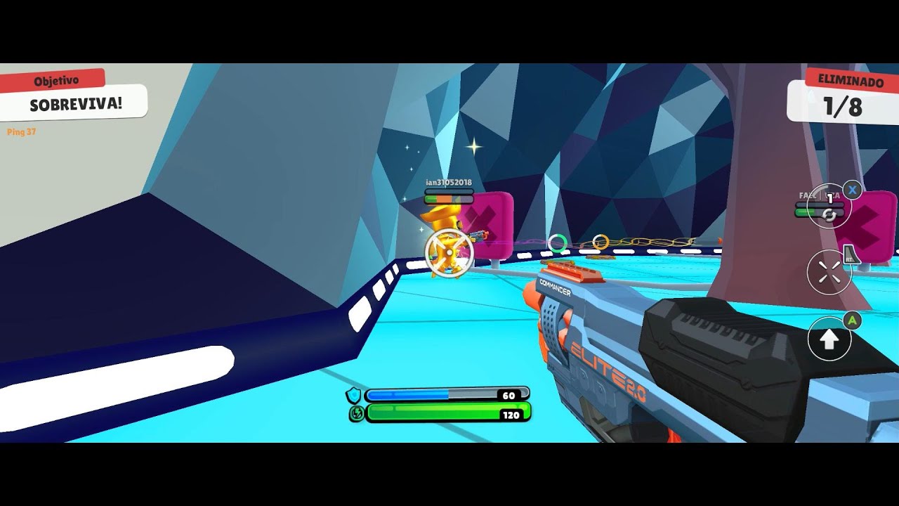 STUMBLE JAMES na NERF ARENA (Stumble Guys) #31 - YouTube