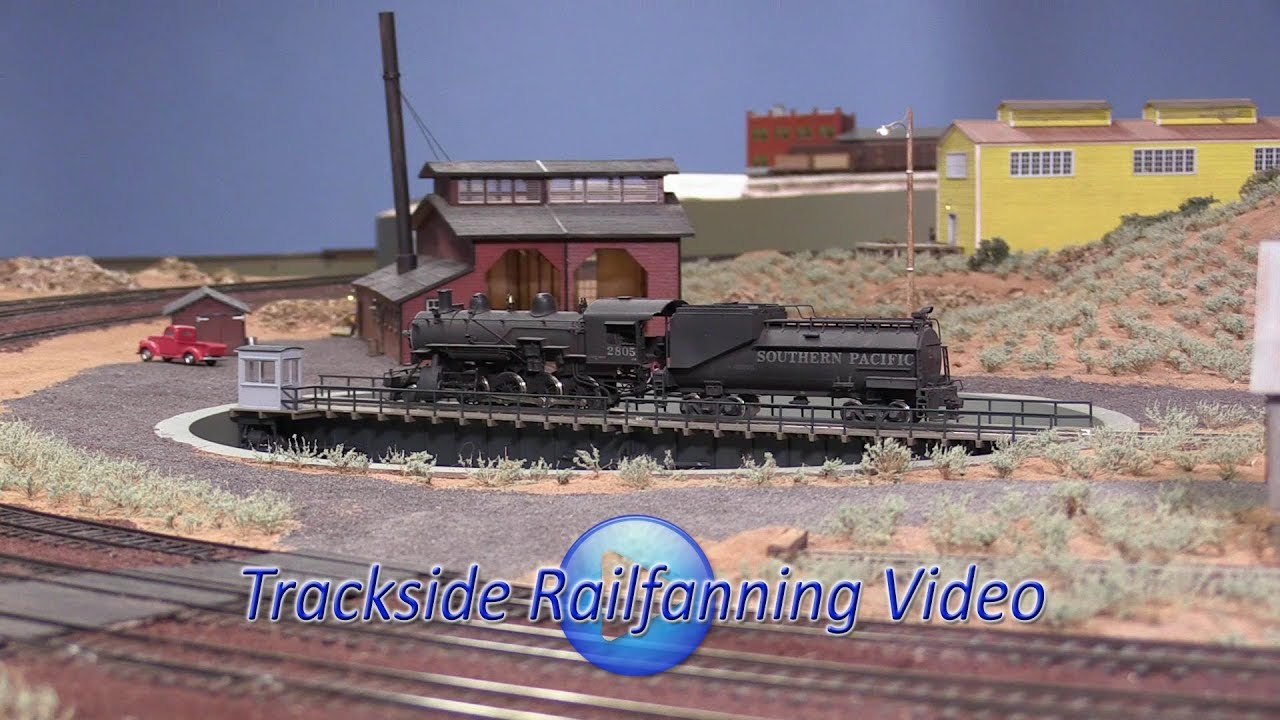 1950s Southern Pacific Modoc model railroad layouts ho scale - YouTube