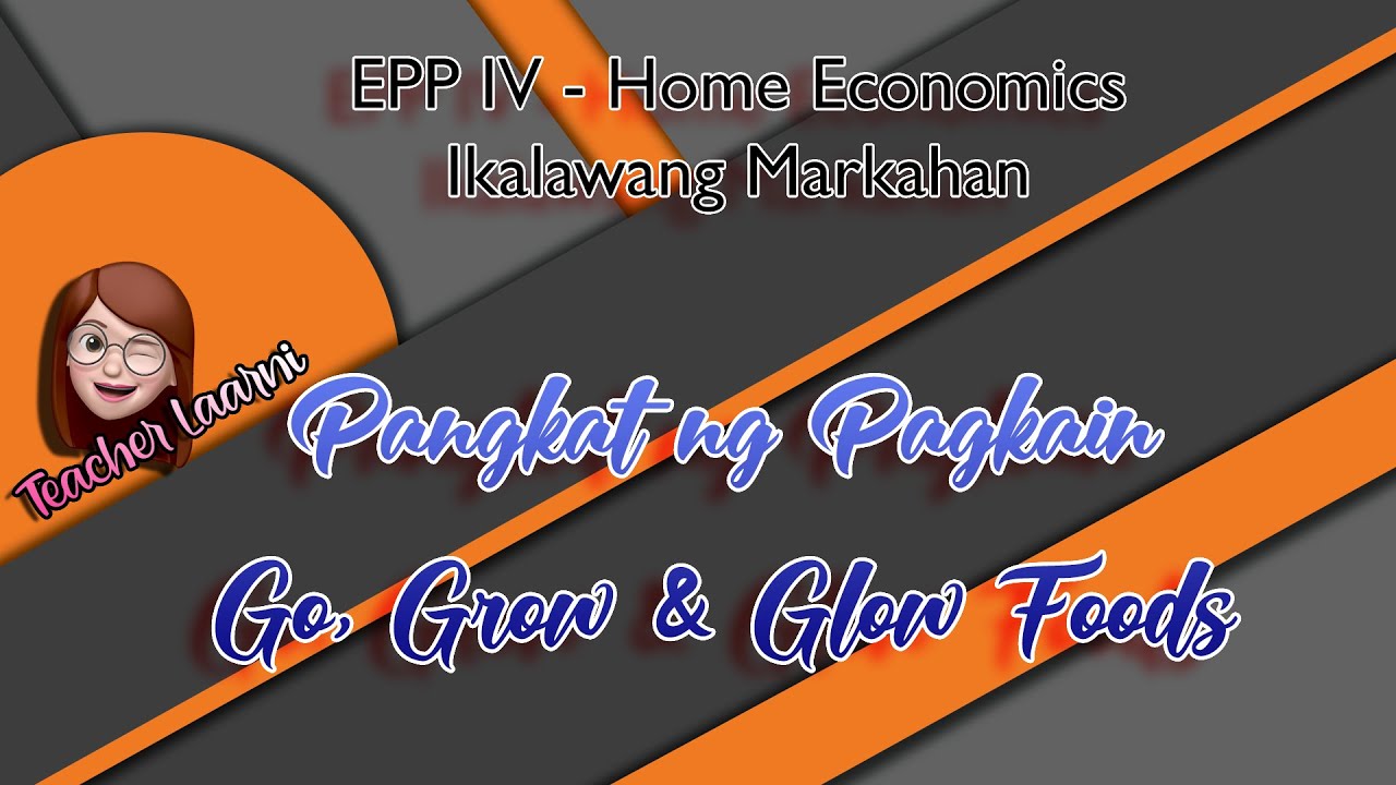 Pangkat ng Pagkain - Go, Grow, Glow Foods - YouTube