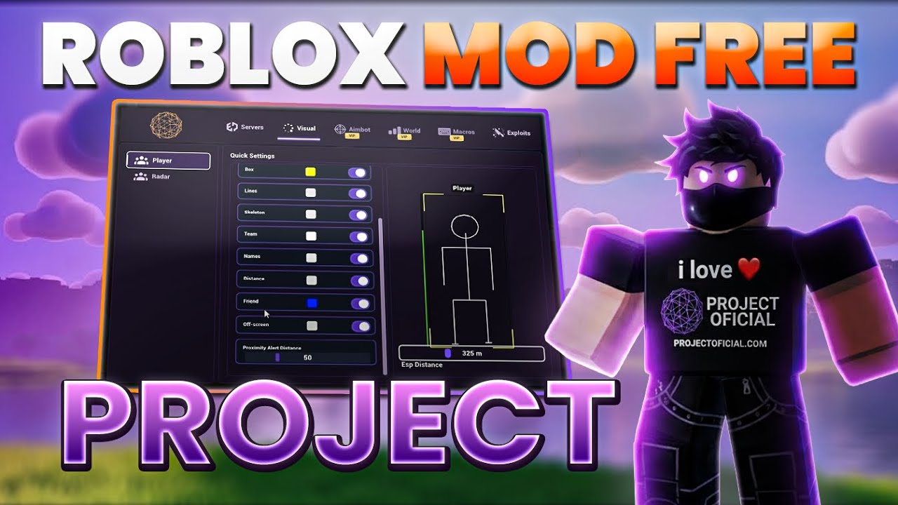 COMO USAR PROJECT MOD FREE NO ROBLOX (ATUALIZADO) - YouTube