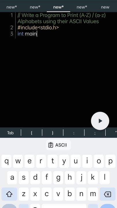 Alphabets Using ASCII Values in C | CodeWithKaran Shorts - YouTube