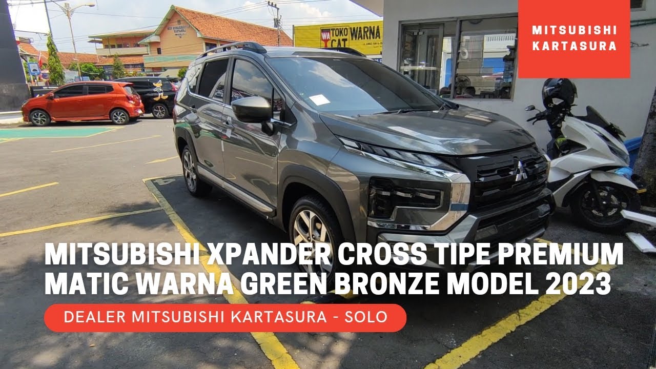 Mitsubishi Xpander Cross Tipe Premium Package Matic CVT Warna Green ...