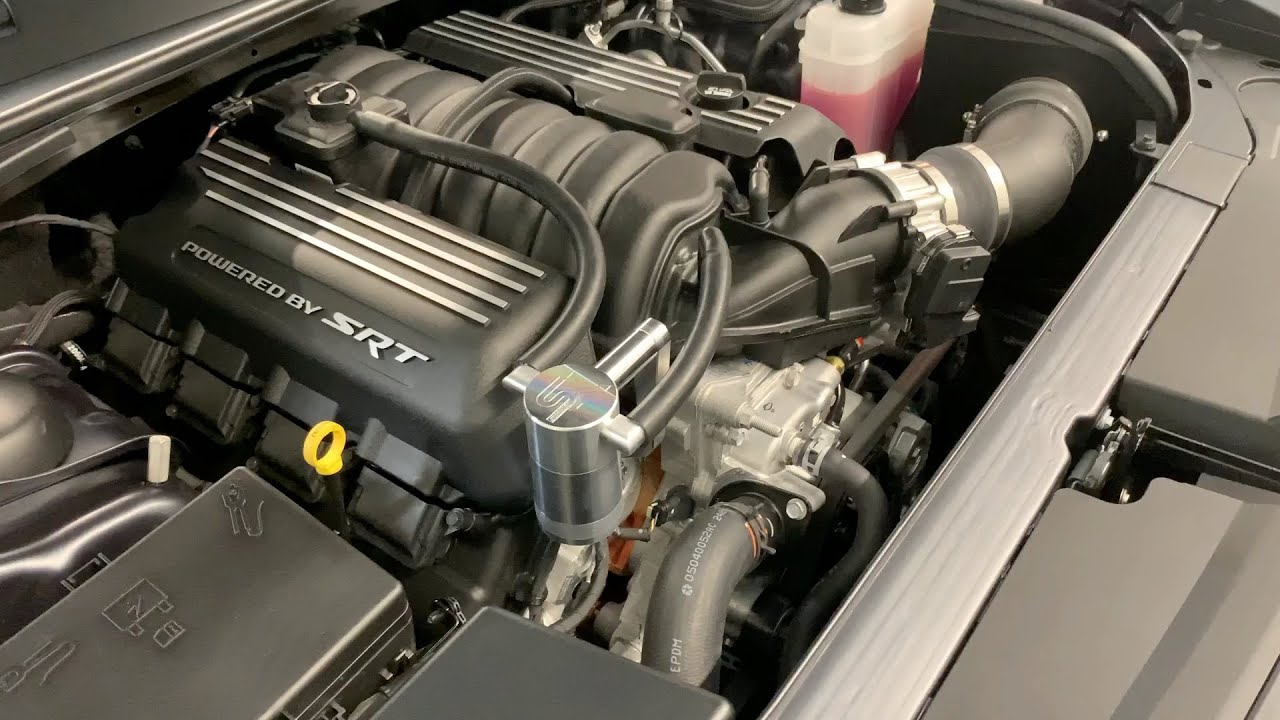 Speed Logix Catch Can Install 2019 Dodge Challenger Scat Pack 6.4 392 ...