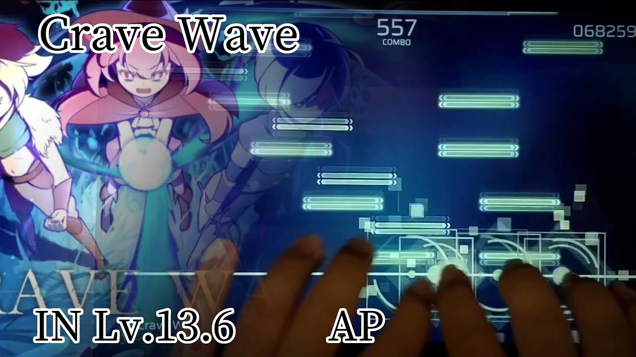 【Phigros】Crave Wave [IN Lv.13.6] All Perfect - YouTube