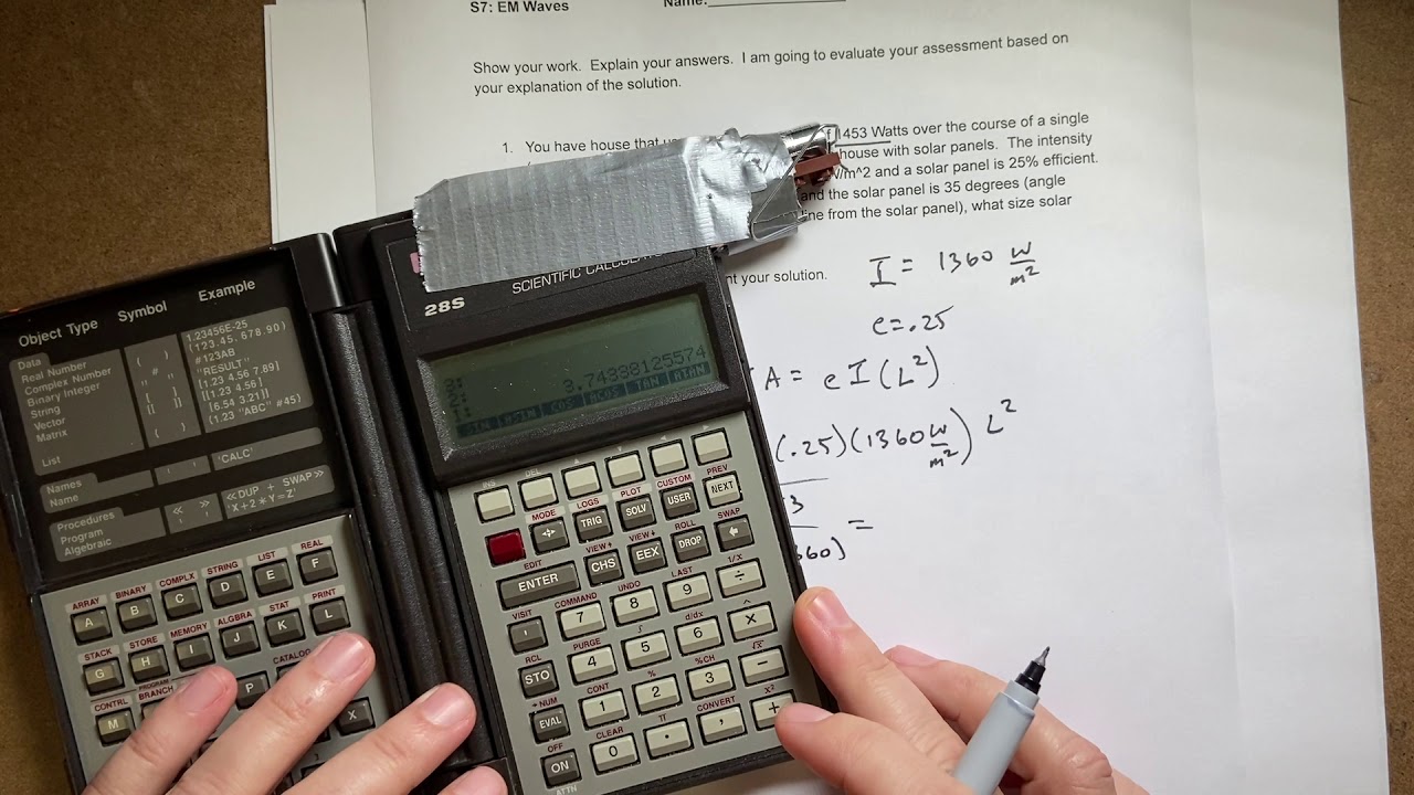 Calculating the size of a solar panel to power a house - YouTube