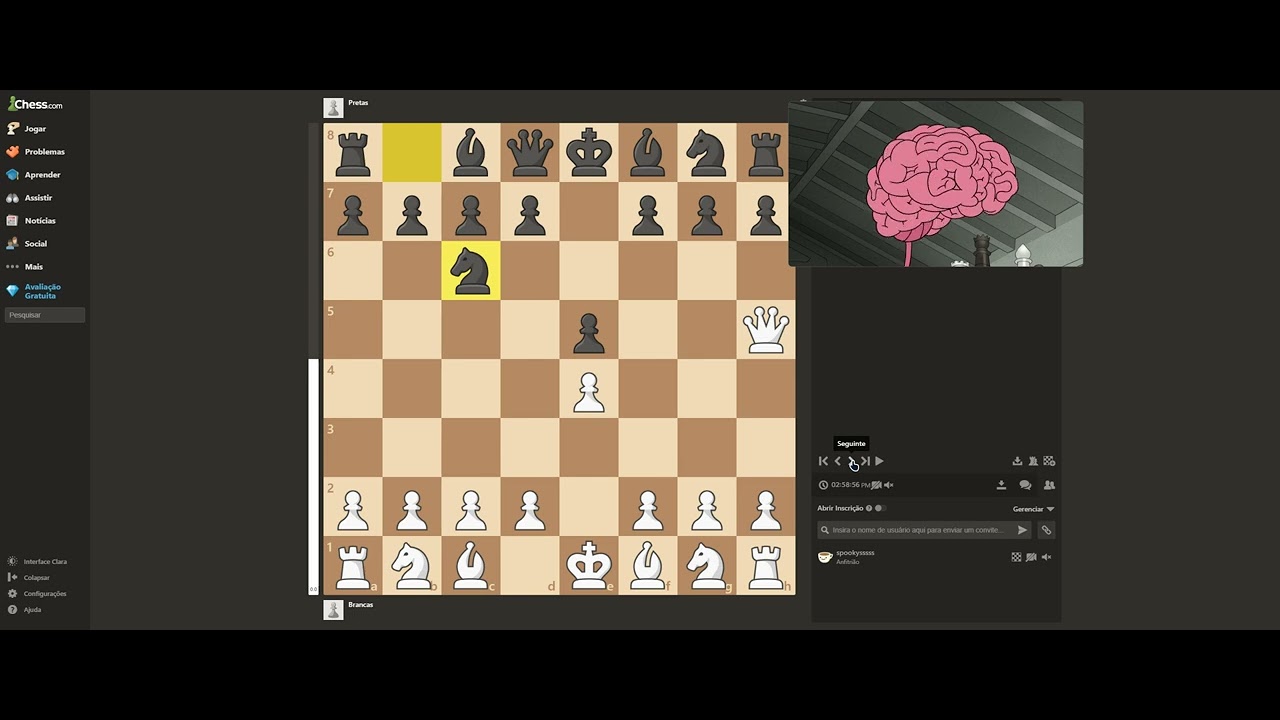 Regular Show - Brain chess match in chess.com - YouTube