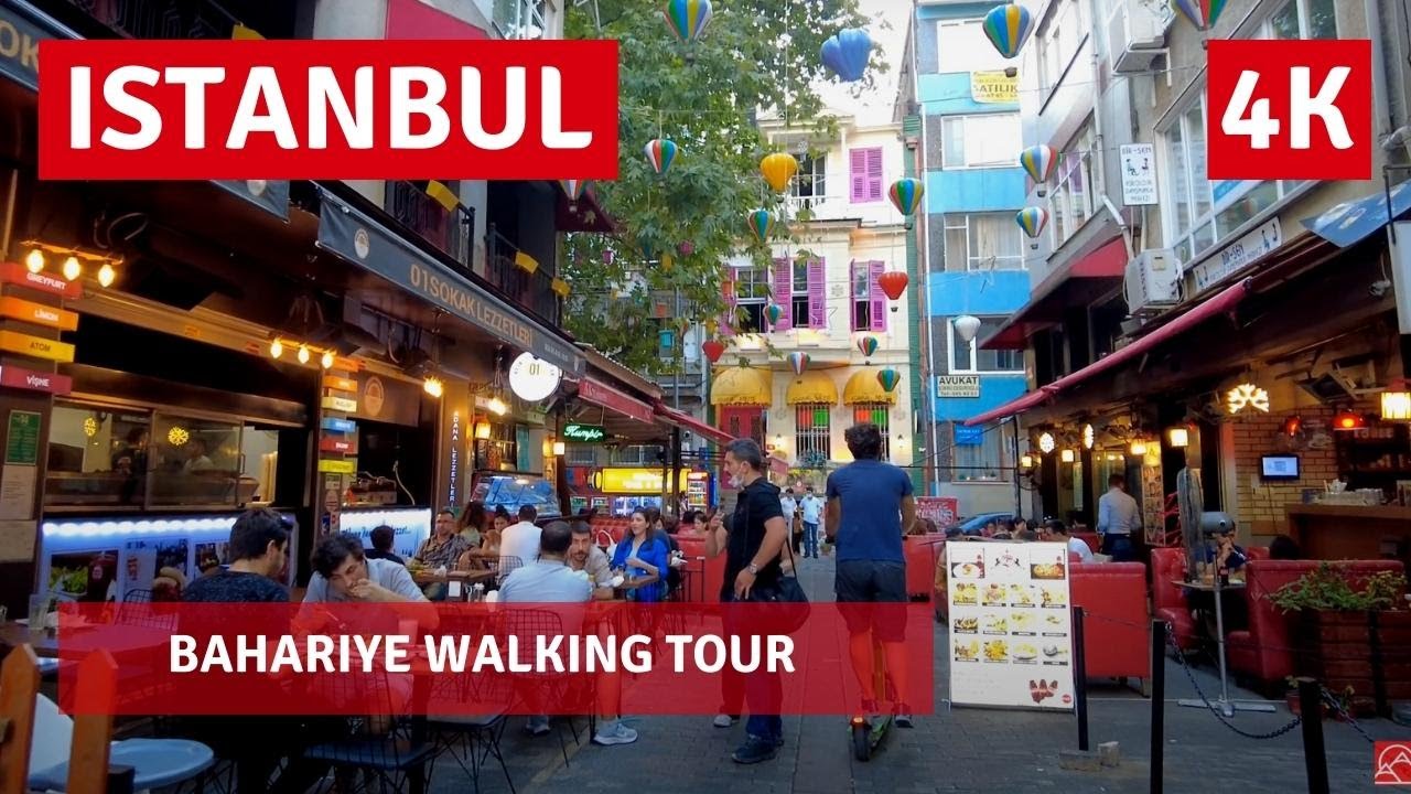 Istanbul Walking Tour |Kadıköy-Bahariye 21August 2021|4k UHD 60fps ...