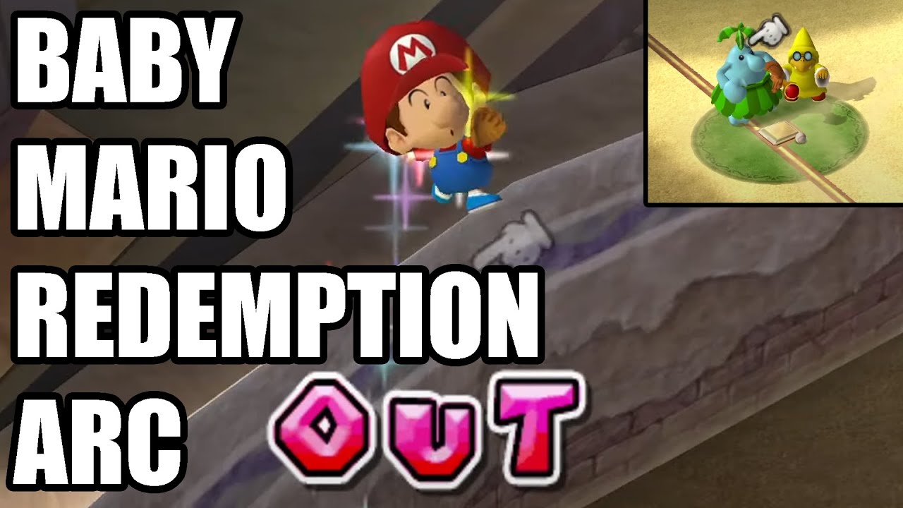 Can Baby Mario Put The Team On His Back? - Mario Superstar Baseball ...