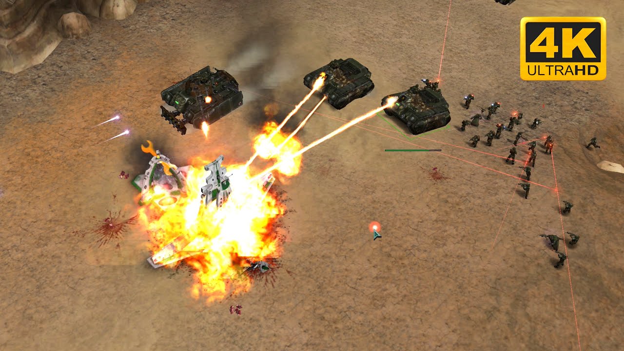 Imperial Guard - FFA - Gameplay Video - Ultimate Apocalypse - Warhammer 40K Dawn Of War ...
