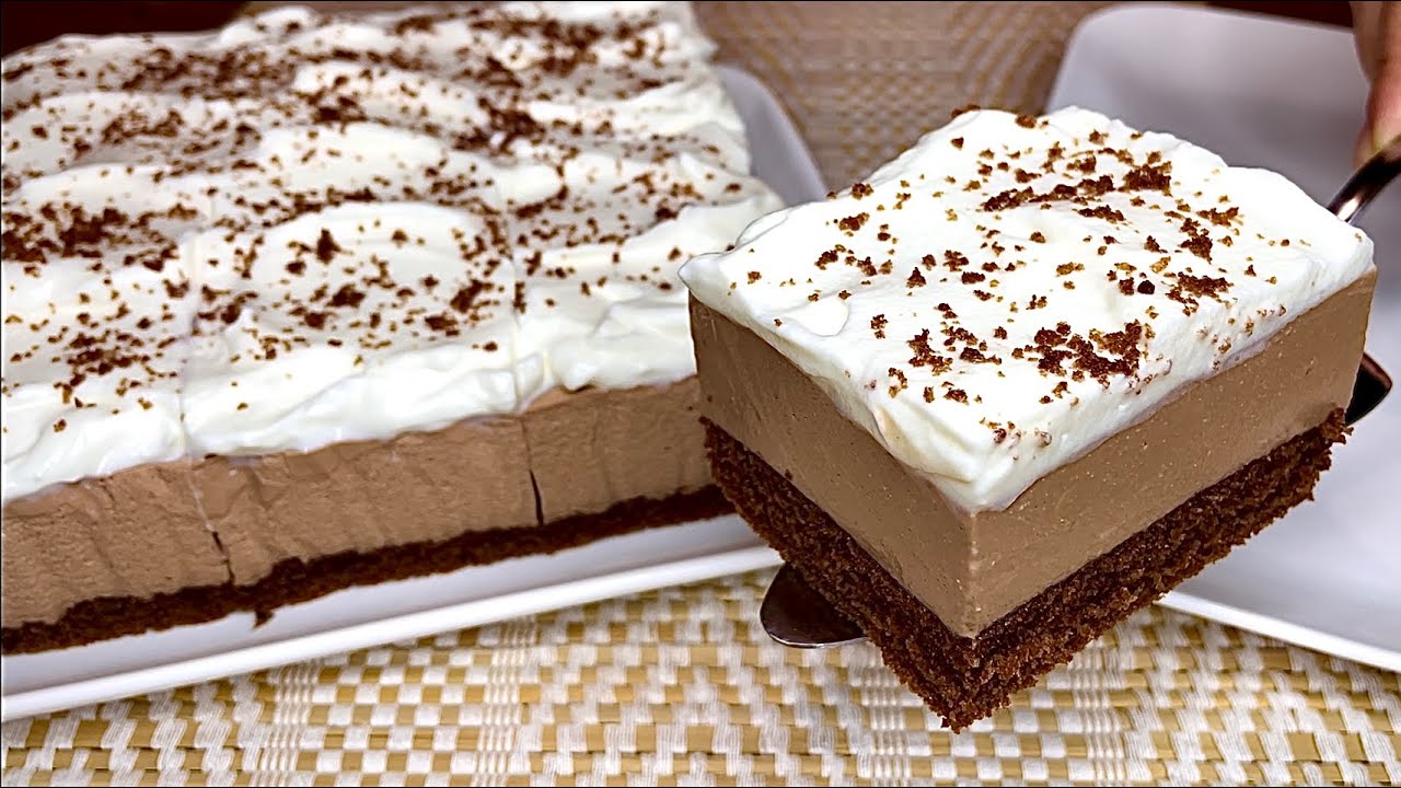 Chocolate coffee mousse cake / Chocolate coffee mousse cake recipe ...