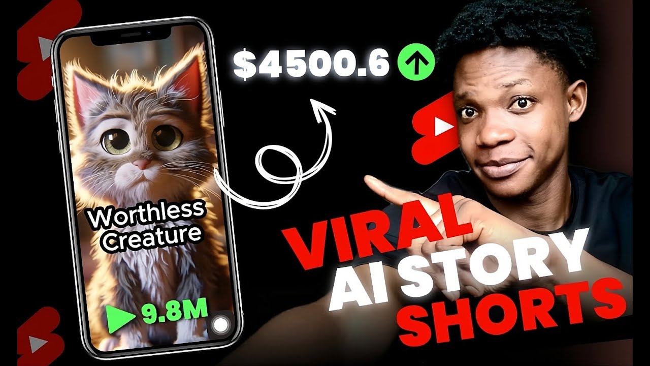 How To Make 10 VIRAL AI Generated Story Shorts in 3 Minutes using AI ...