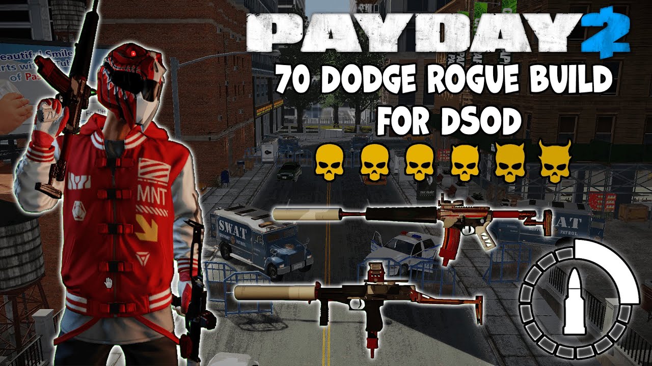 Payday 2 - I rush Heat Street with this 70 Dodge Rogue Build - AMR 16 ...