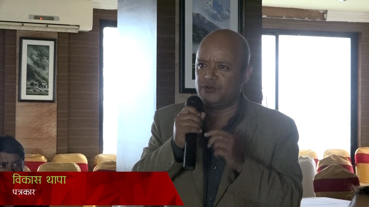 Bikash Thapa (Journalist) on BudhiGandaki Issue - YouTube