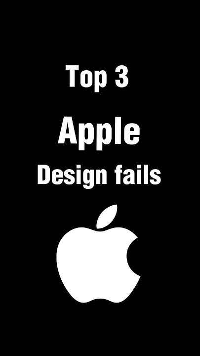 Apples biggest design fails - YouTube