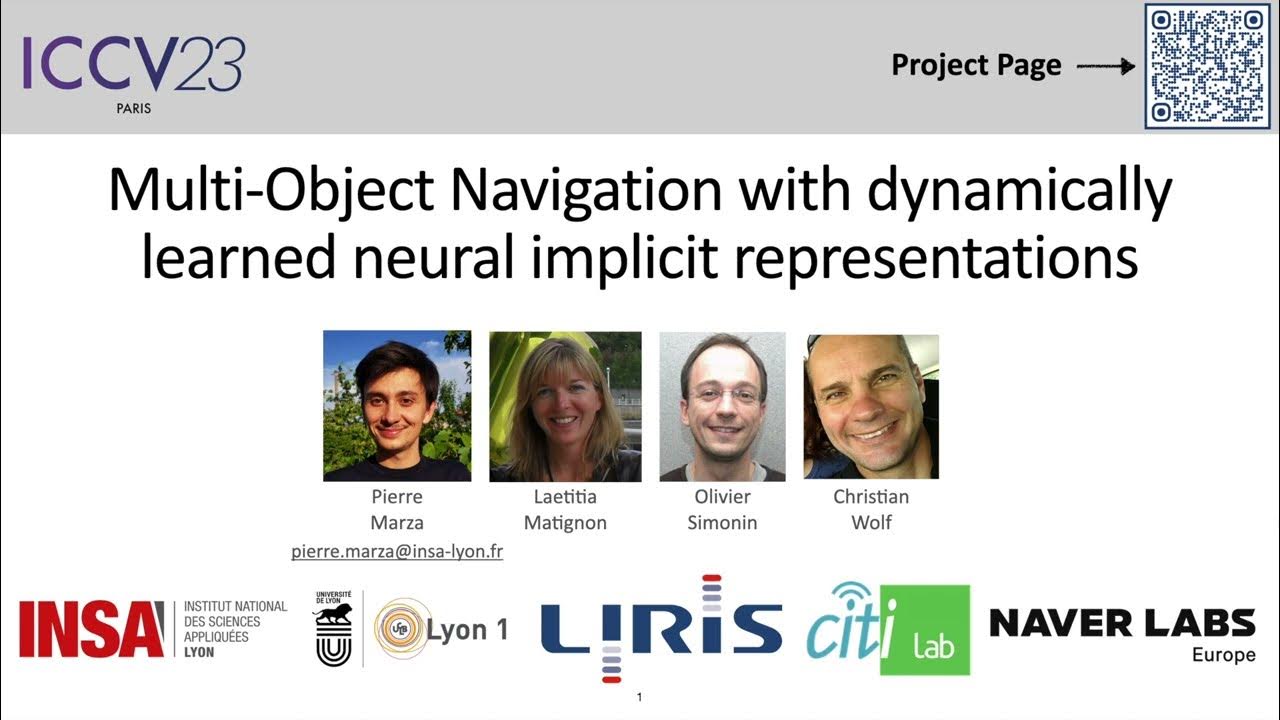 ICCV 2023 - Multi-Object Navigation with dynamically learned neural implicit representations ...