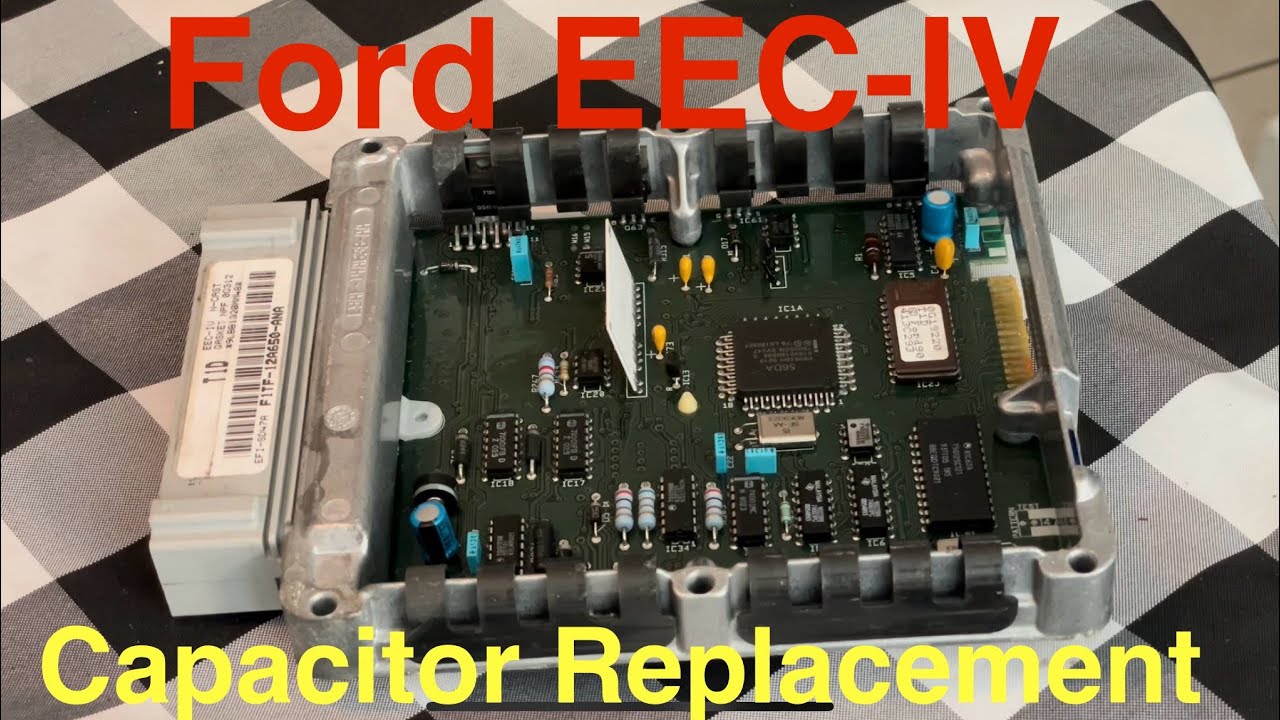 Ford EEC-IV Capacitor Replacement - YouTube