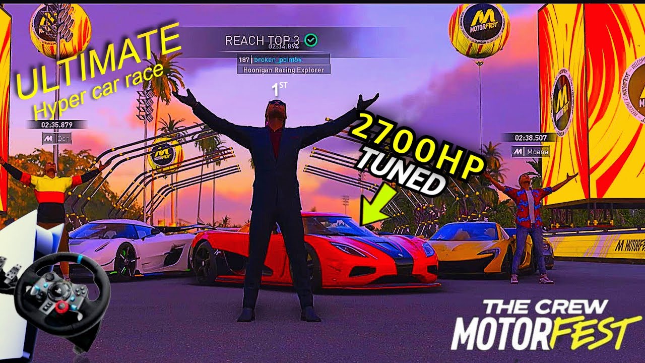 "💥 2700HP koenigsegg Unleashed! Ultimate Hyper Race Madness in The Crew Motor Fest! 🚀🏎️🔥" - YouTube