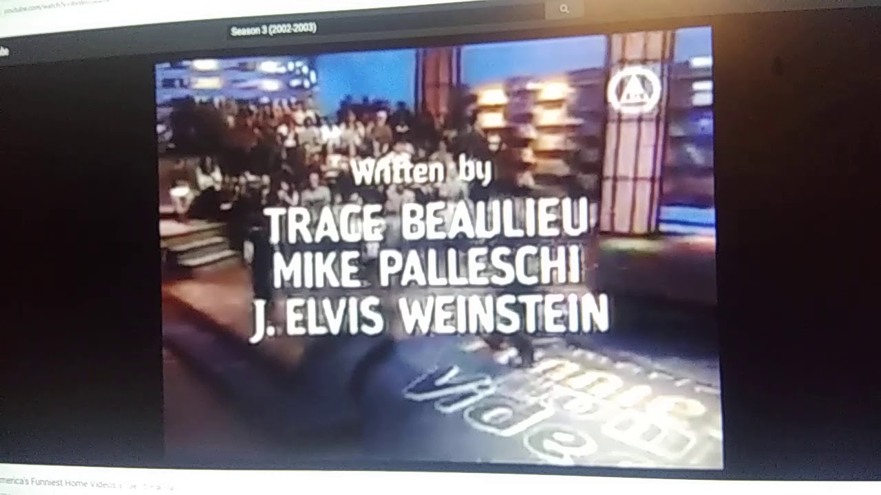 America's Funniest Home Videos Season 13 End Credits (2002-2003) - YouTube
