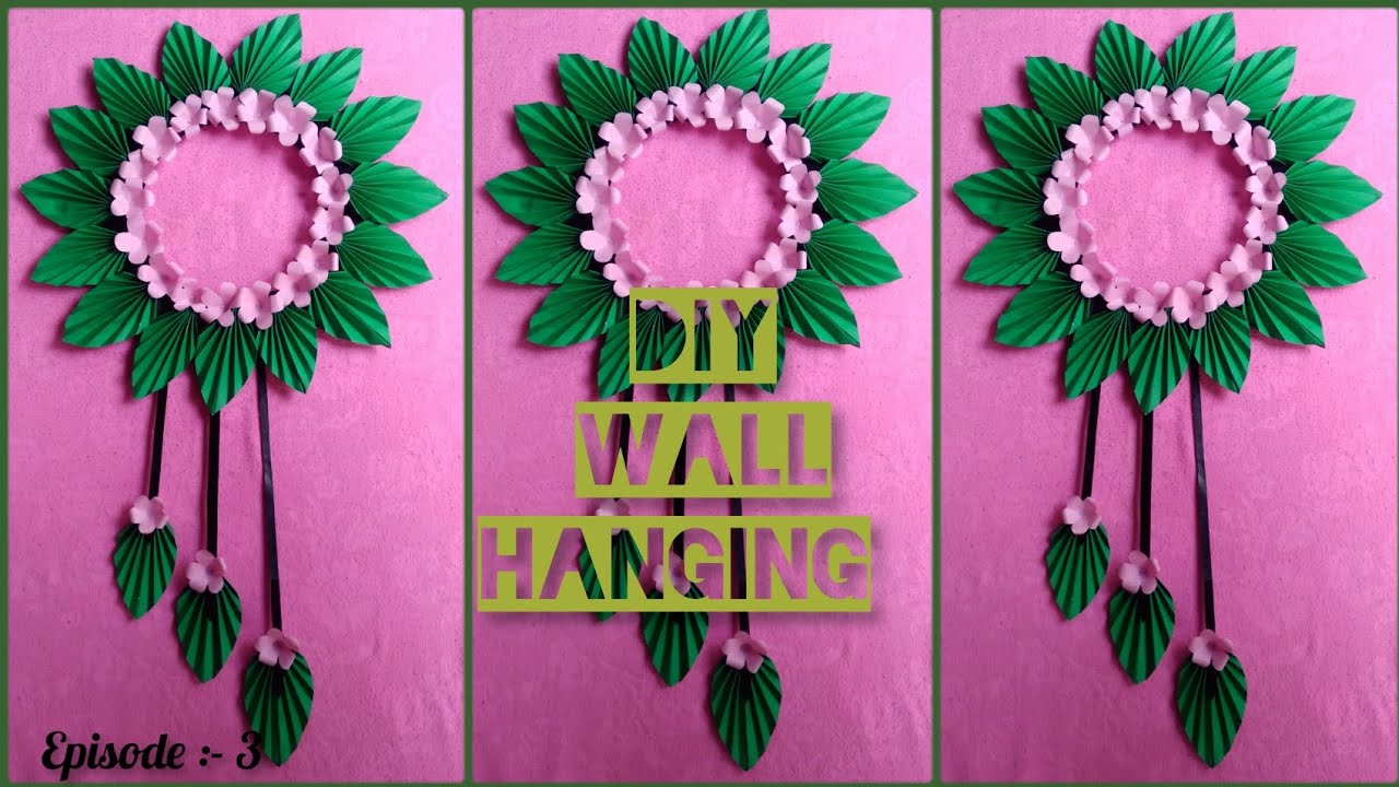 Round shape wall hanging ideas _beautiful and colorful wall hanging ...