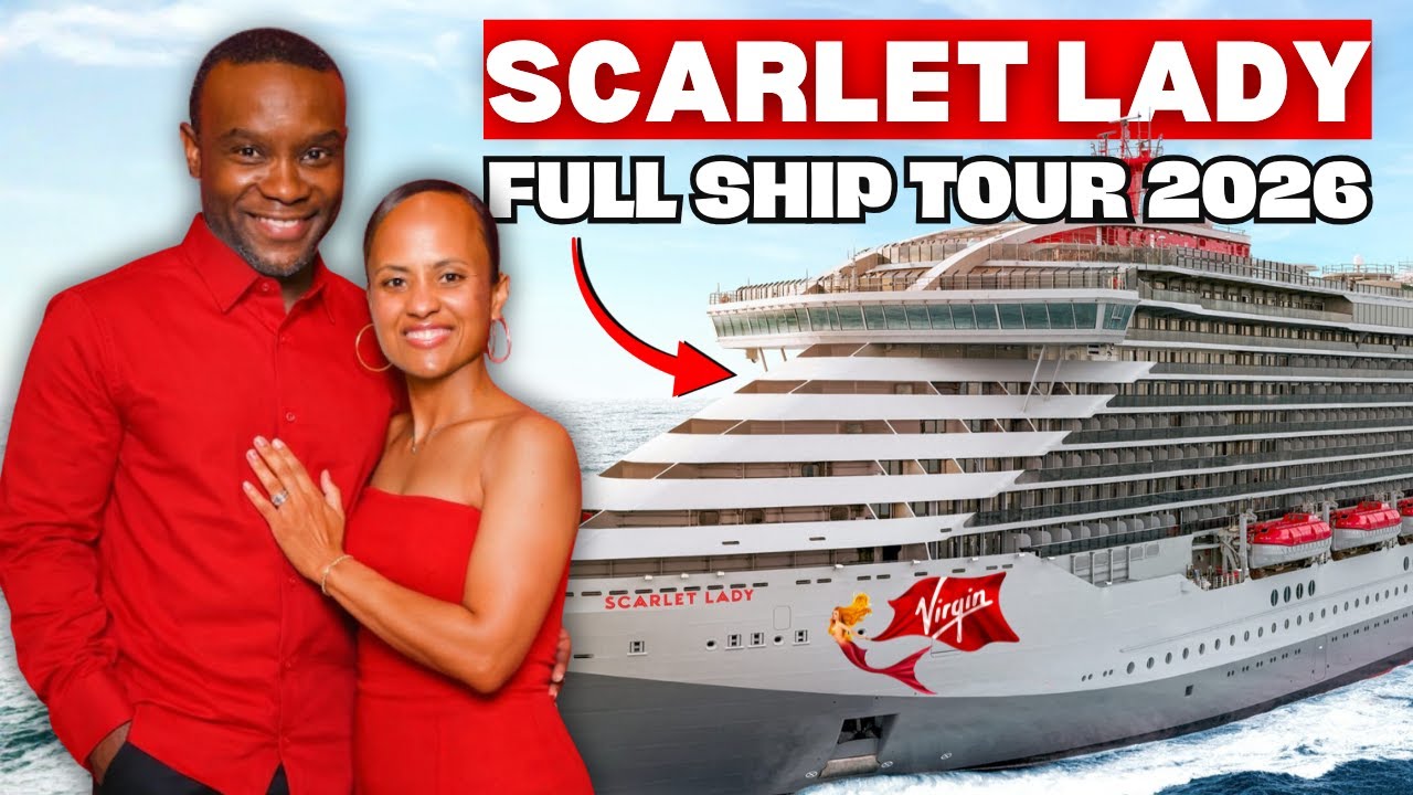 Scarlet Lady Virgin Voyages: FULL Ship Tour 2026 (Everything You NEED ...