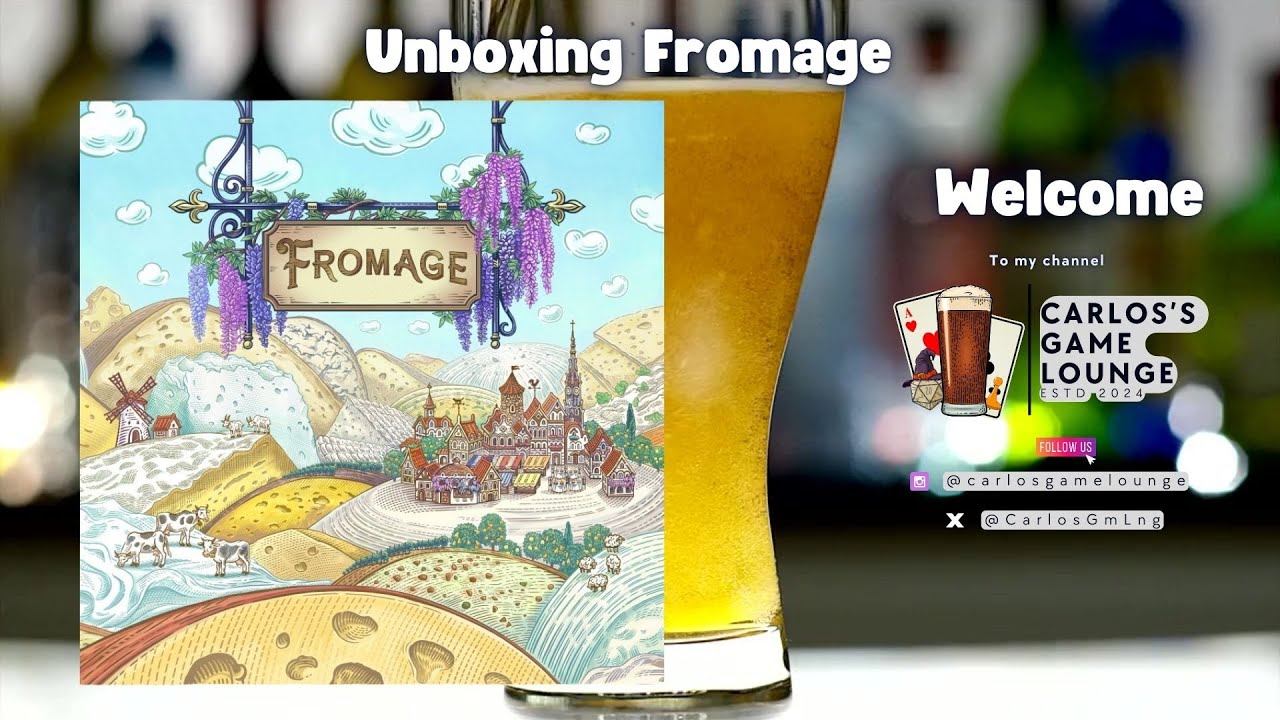Fromage Unboxing! 🧀 (Board Game) - YouTube