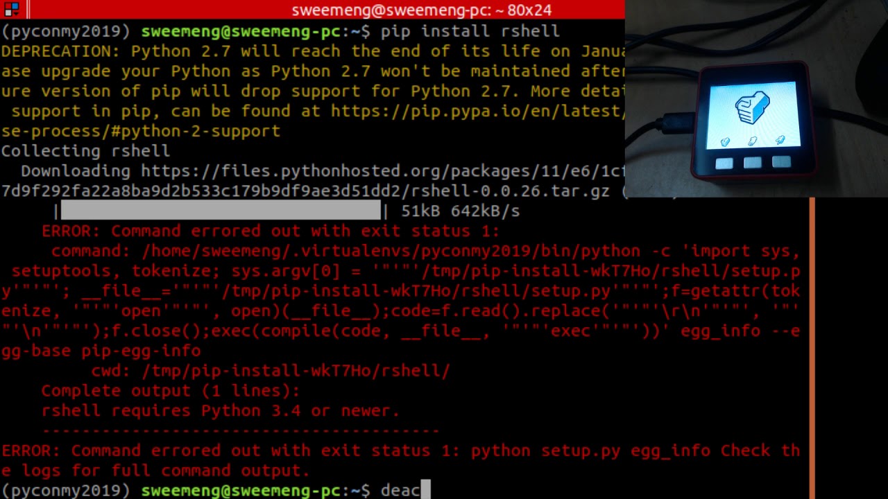 Setting Up Rshell For Micropython Youtube