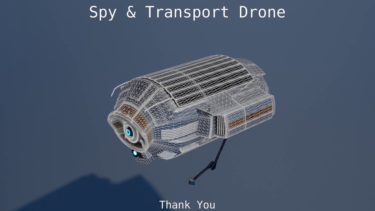 Spy & Transport Drone - YouTube