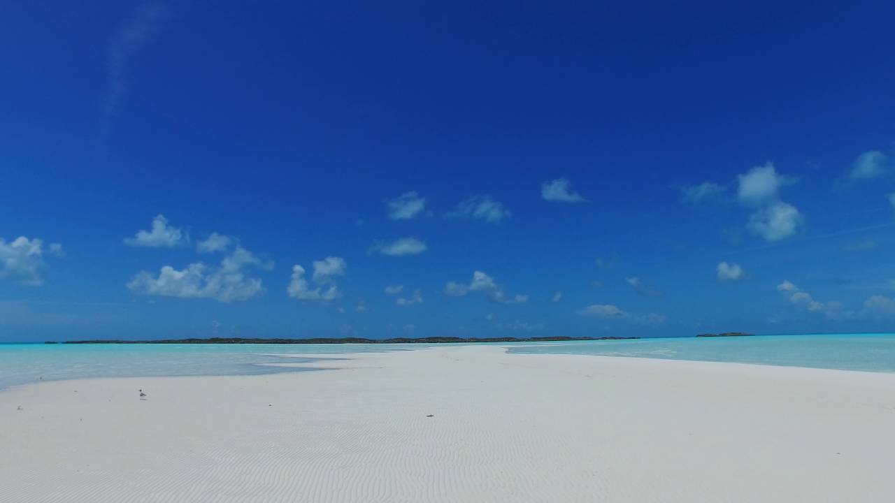 White Bay, a Secret Sandbar in the Exumas - YouTube